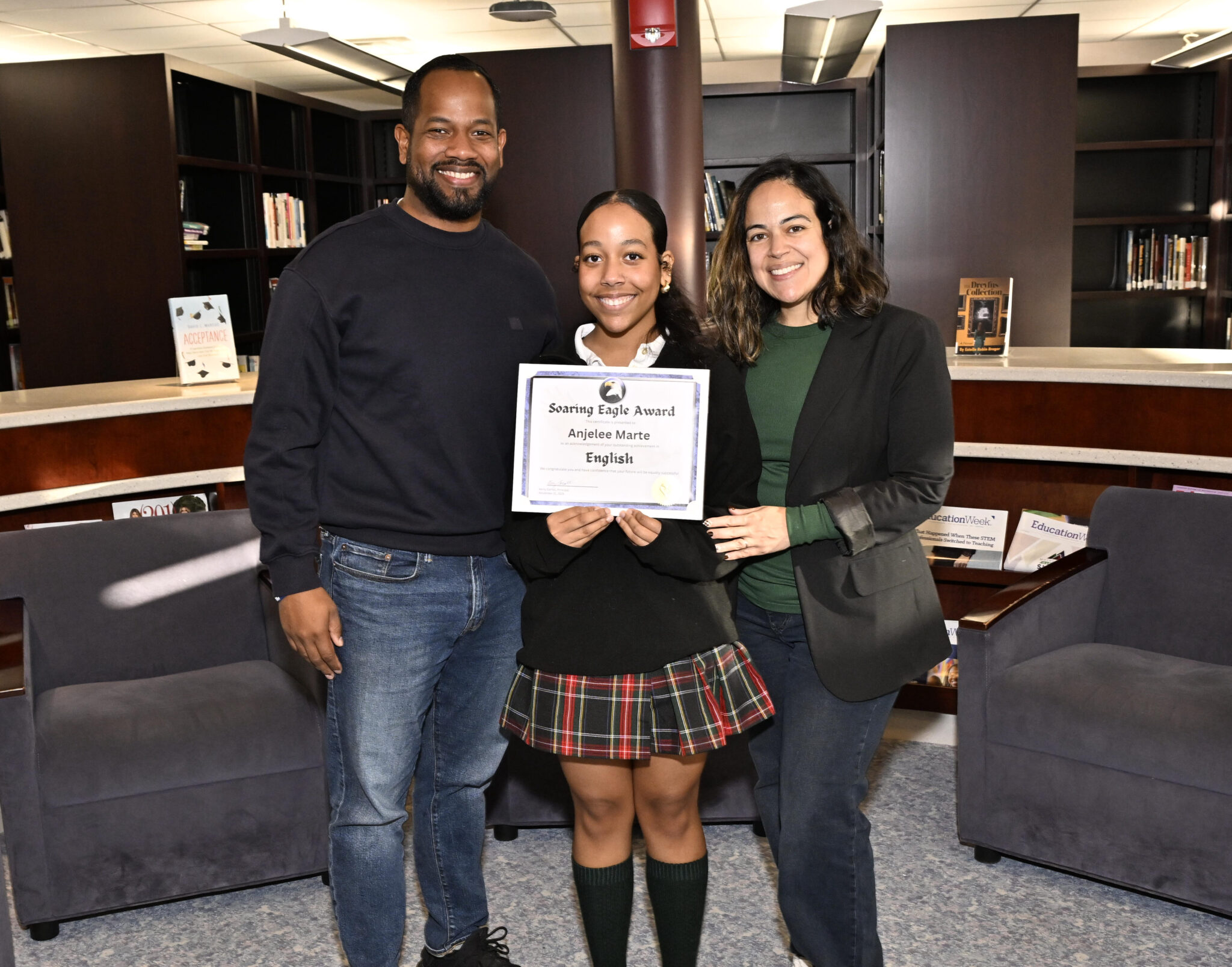 Q1 Soaring Eagle Awards - Immaculate Heart